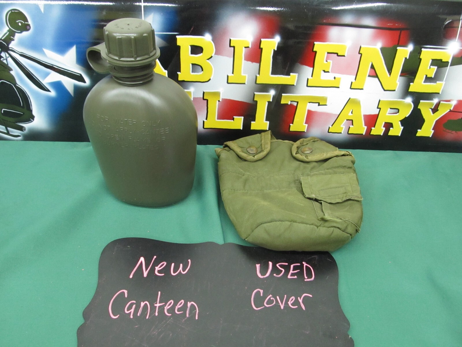 MILITARY ALICE WEB GEAR SET LC2 LBE WEB BELT LG 2 AMMO POUCH CANTEEN ...