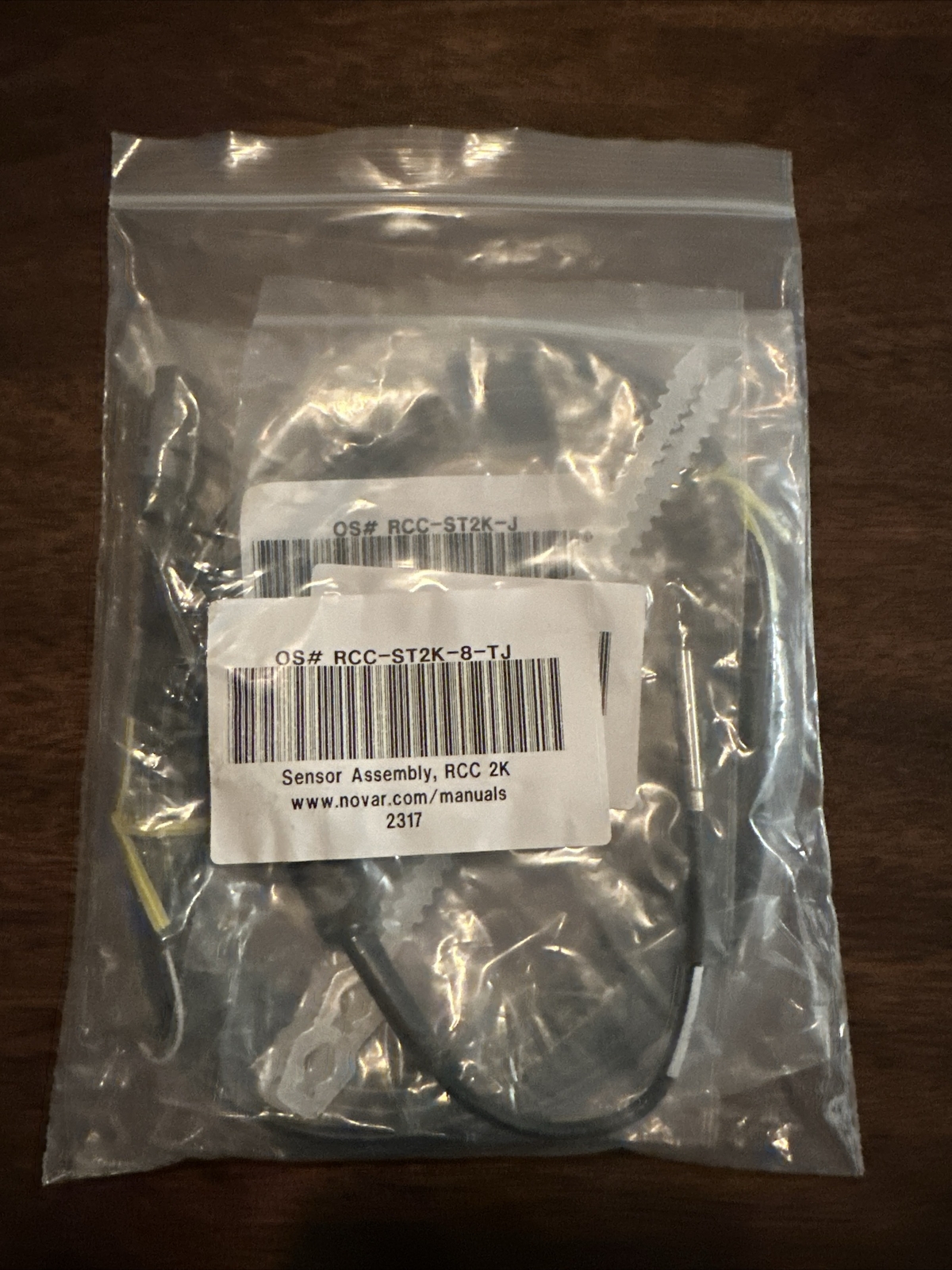 Honeywell Novar Thermistor Temperature Probe 2K Sensor Assembly, RCC ...
