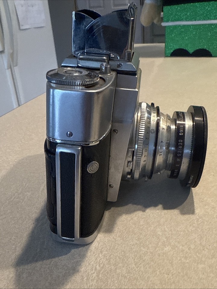 Agfa Agfaflex I 35mm Film SLR Camera - Apotar 50mm F2.8 Lens & WLF | eBay