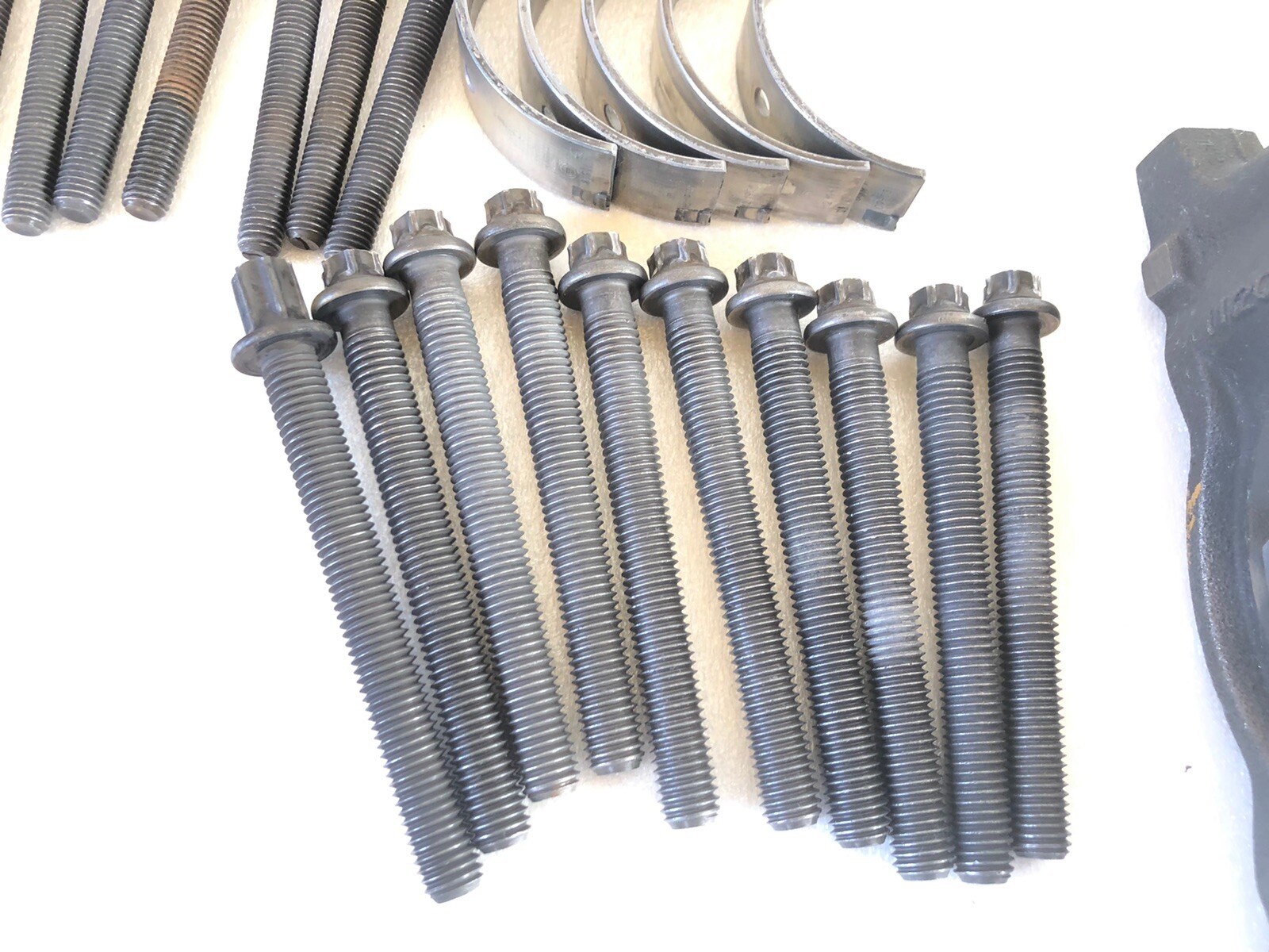 03-08 Mercedes E55 S55 AMG M113k Engine Motor Block Crankshaft Holders ...