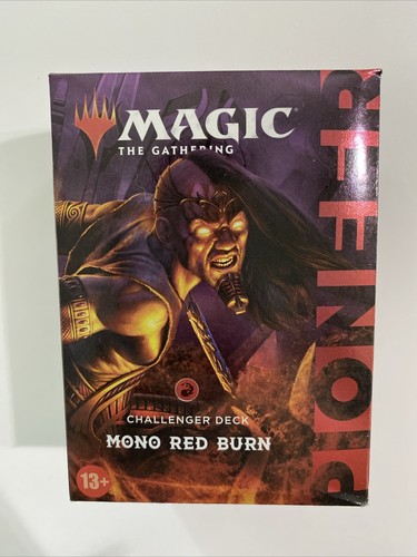 MTG Magic Mono Red Burn Pioneer Challenger Deck 2021 TCG CCG WOTC New ...