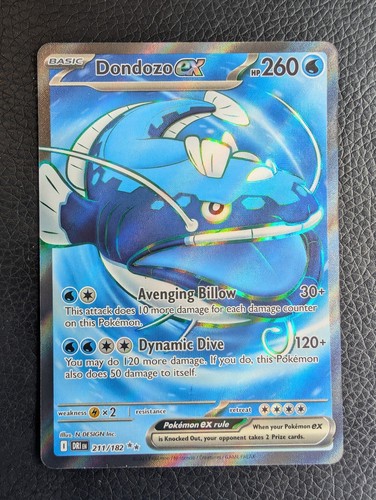 Dondozo ex - 211/182 Destined Rivals (Pokemon) Ultra Rare | eBay