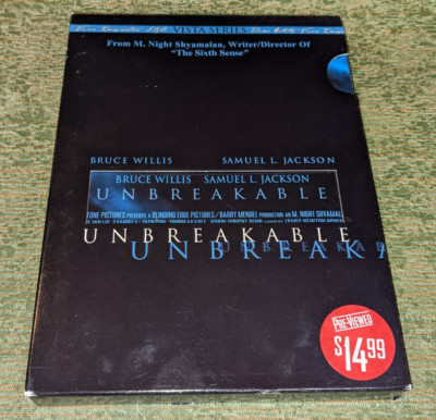 Unbreakable (Two-Disc Vista Series) - DVD By Bruce Willis - GOOD ...