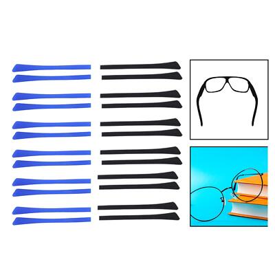 10Pcs Silicone Temple End Tips, Ear Sock Pieces Non Slip Temple Tips ...