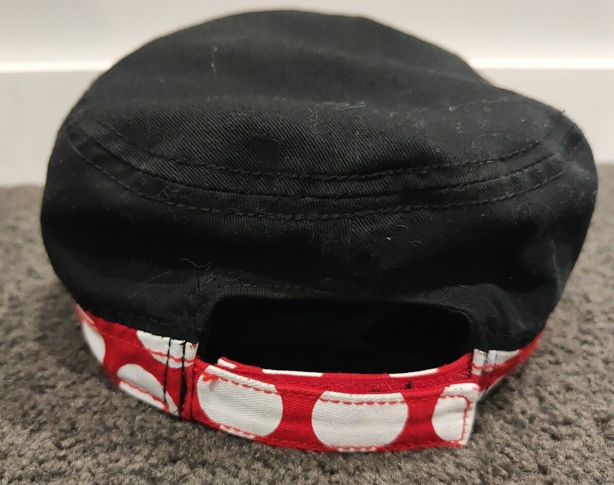 Minnie Mouse Bow Polka Dots Army Ball Cap Hat Adjustable Kids Disney ...
