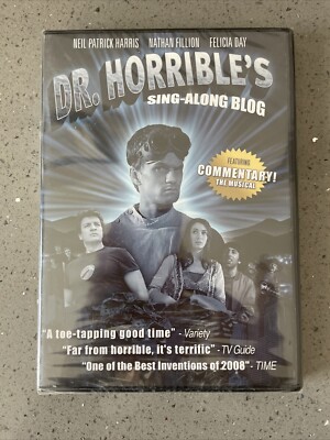 Dr. Horrible's Sing-Along Blog DVD 2008 Starring Neil Patrick Harris ...