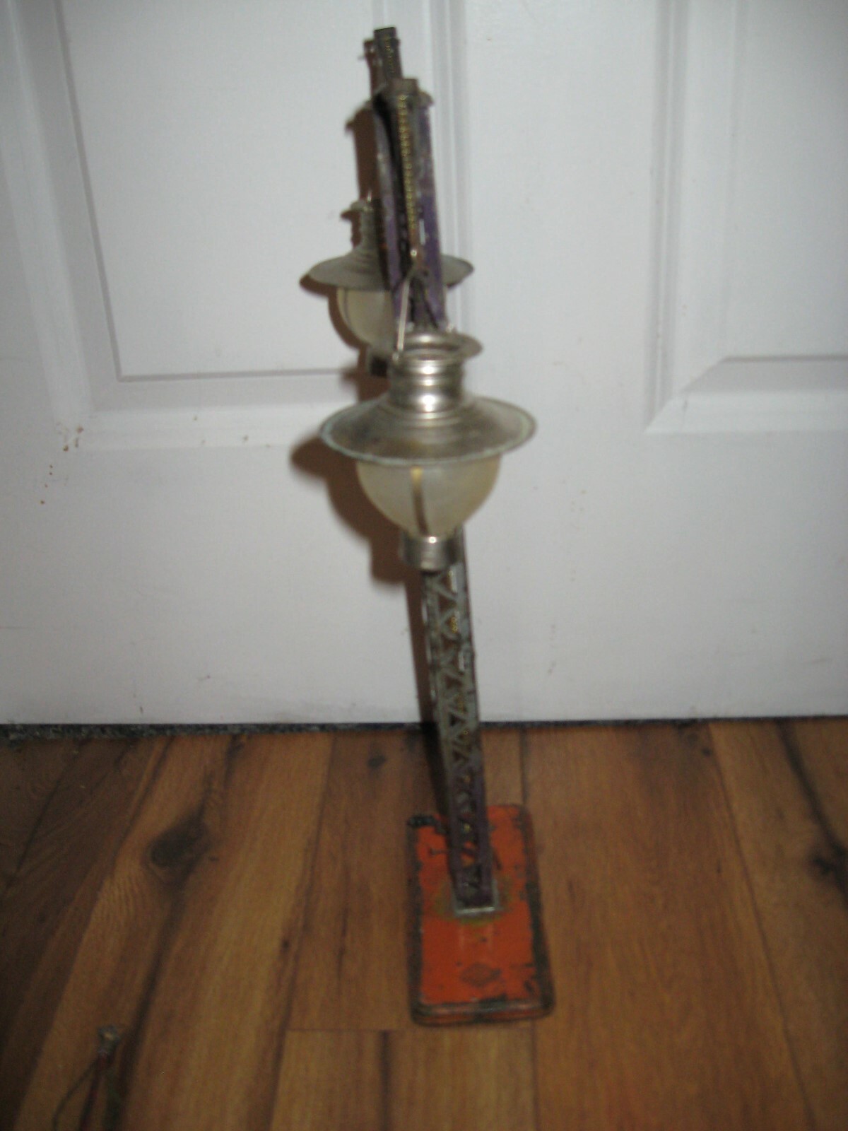 Bing Trestle Crank Double Lamp Light Station Prewar Antique Marklin ...