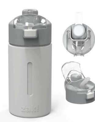 10oz Water Bottle by Zak! Designs- White- Leak-Proof | eBay