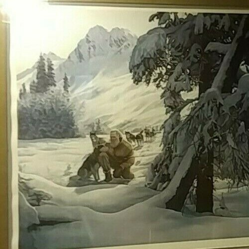 Charles Gause Limited Ed. S&N. "An Encouraging Word " 14/750 Unframed ...