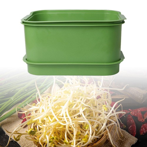 Bean Sprouts Sprouting Tray Set Three Layers Fresh Sprout Planting ...
