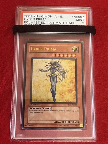 Yu-Gi-Oh! Cyber Prima Old Asian Edition PSA 9 Card Relif Collectible ...
