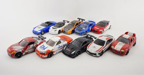 Tomica Racing Sports car set 10 GT-R Supra S2000 Nissan Toyota Honda ...