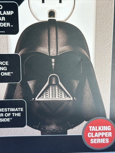 Star Wars Talking Darth Vader Clapper Wireless Sound Activated On/Off ...