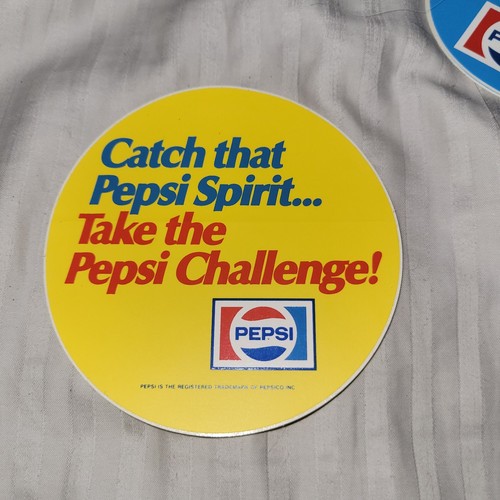 Vintage PEPSI, Catch that Pepsi Spirit . . . Take the Pepsi Challenge 4 ...