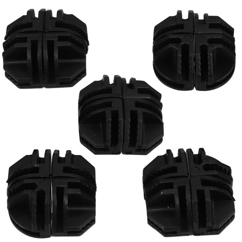 20 Pcs Combination Assembly Connection Buckle Wire Shelf Clips Plastic ...