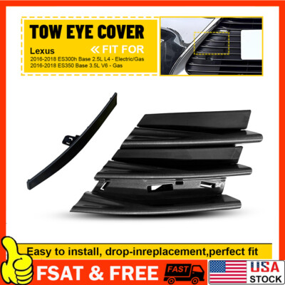 For 2016-18 Lexus ES350 ES300 Front Right Bumper Tow Hook Eye Cover ...