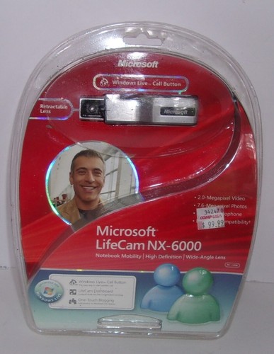Microsoft Webcam LIFECAM NX-6000 New Sealed 882224211567| eBay