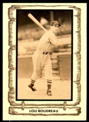 Lou Boudreau 1982 Cramer Baseball Legends Series 3 Card# 79 | eBay