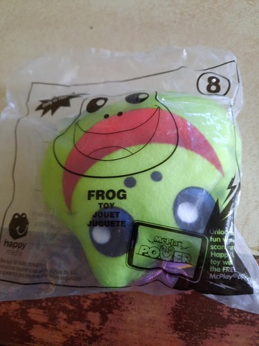 McDonald’s Happy Meal Toy 2017 Emoji Plush Keychain Frog # 8 (NEW) | eBay