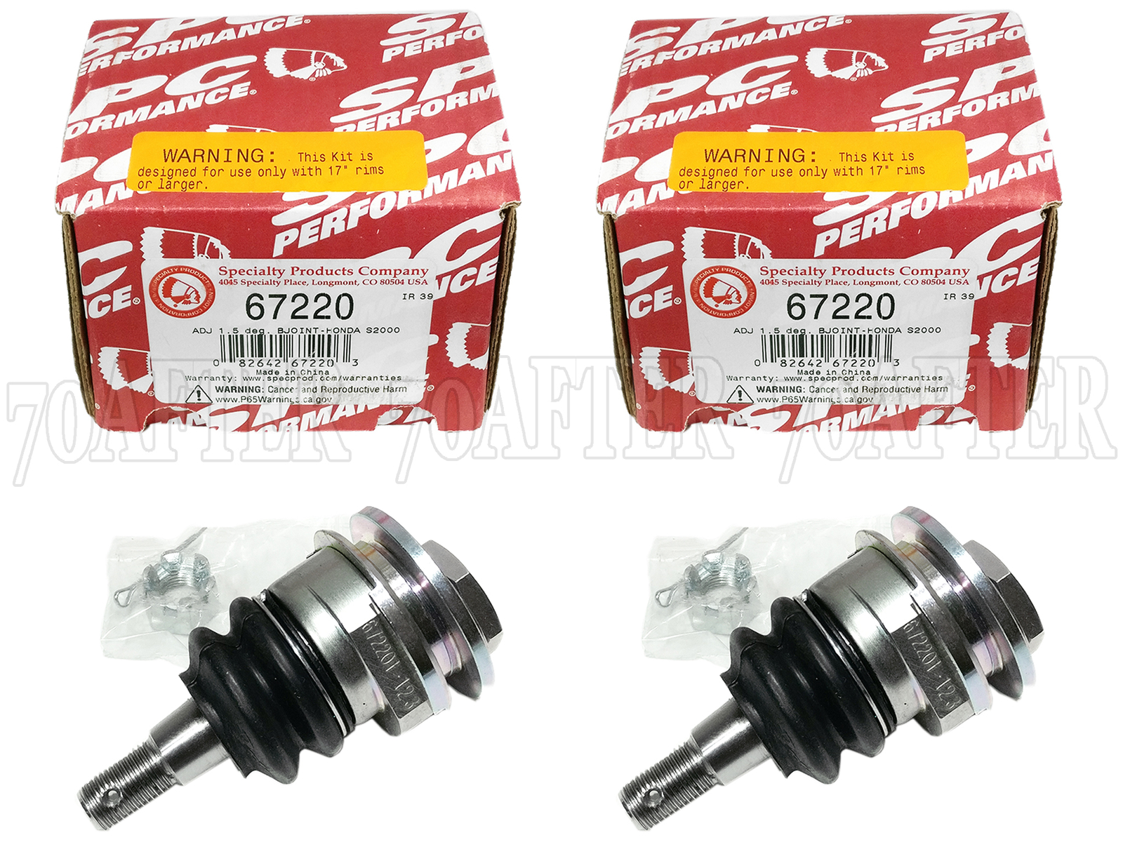 SPC Adjustable Camber ±1.5° Ball Joints for S2000 AP1 AP2 [Pair] | eBay