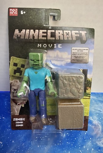 A Minecraft Movie Zombie 4" Figure Mattel 2025 New Series 2 Figures | eBay