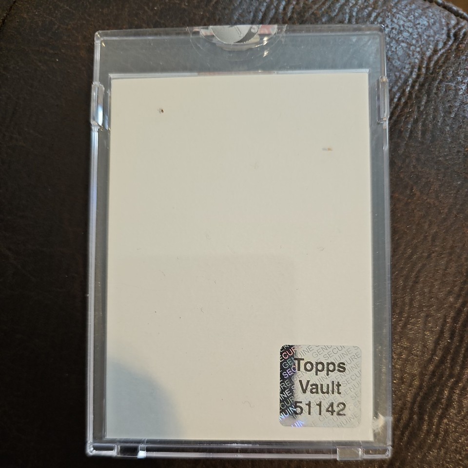 MINT SEALED TOPPS VAULT PROOF BOB GIBSON 51142 RARE ONLY 1 | eBay
