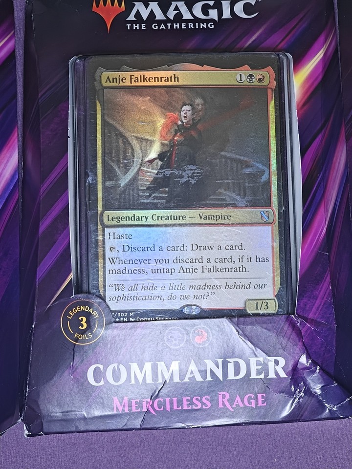 Magic the Gathering Commander 2019 'Merciless Rage' Brand New Sealed | eBay