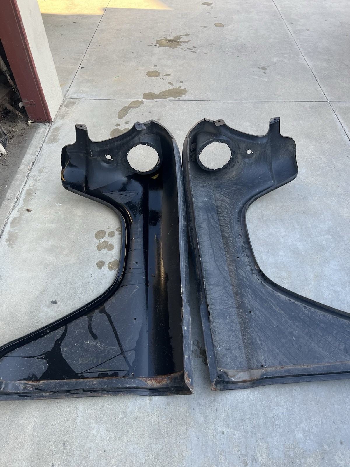 NOS 1955 Chevy Truck LH And RH Front Fenders steel Cameo Panel Suburban ...