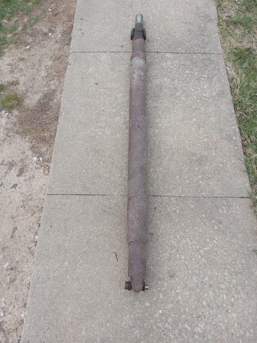 1985 CHEVY K10 TH350 NP208C OEM 55 & 3/4" 31 SPLINE REAR DRIVESHAFT | eBay