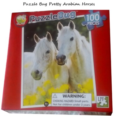 Puzzlebug 100 Pieces - Pretty Arabian Horses - New (B5) | eBay Australia