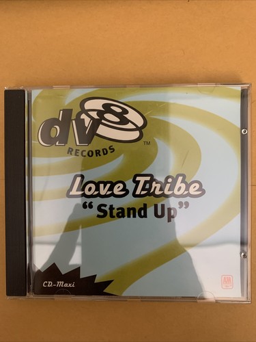 Love Tribe Stand Up CD Maxi Single 1996 DV8 Records House Music DISC IS ...