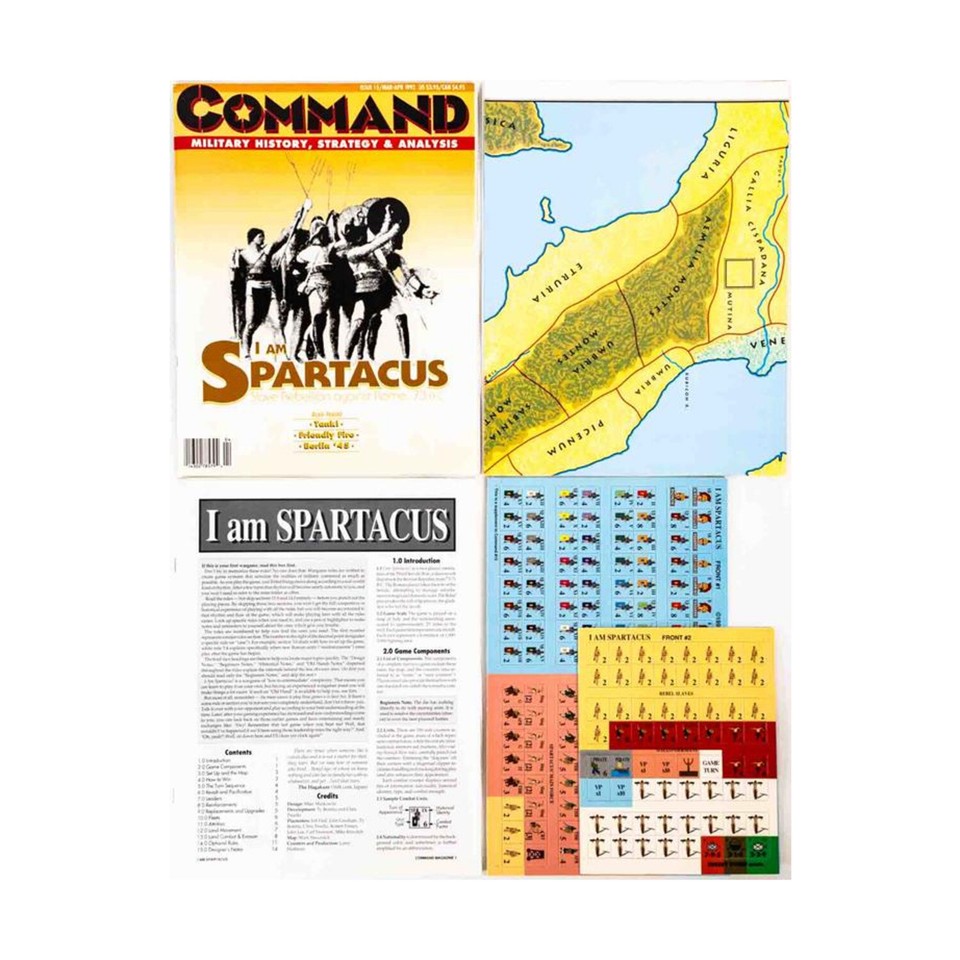 XTR Command Mag #15 w/I am Spartacus Mag Fair/VG+ | eBay