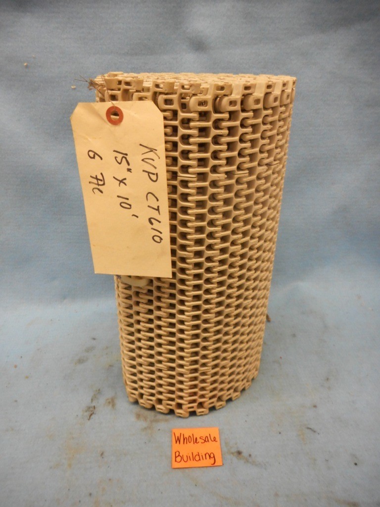 KVP PLASTIC CONVEYOR BELT 15" X 10' | eBay