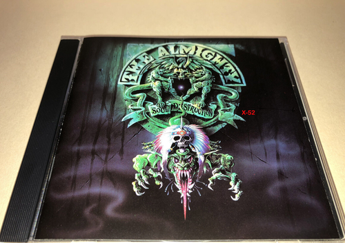 The Almighty CD Soul Destruction album produced by Andy Taylor of duran ...