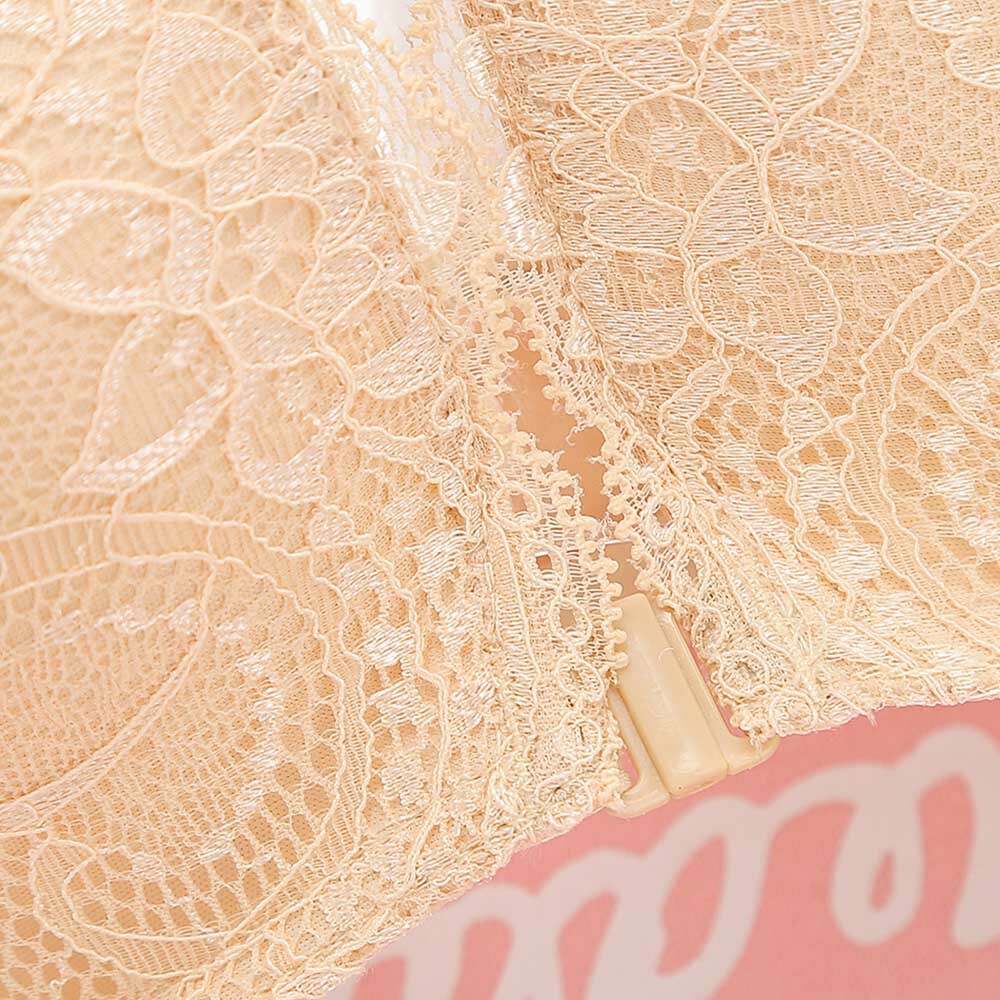 UK Wireless Bras 30-40AAA AA ABC Front Closure Lingerie Push up Bra ...