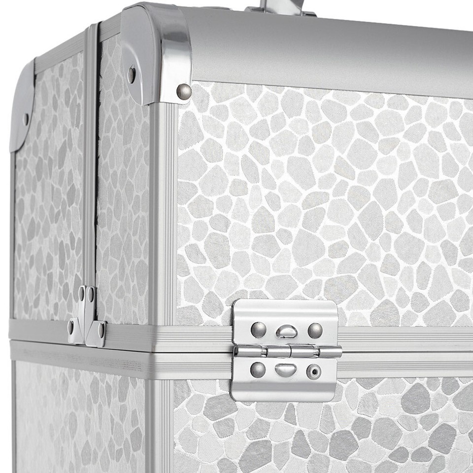 Extra Large Vanity Case Beauty Box Make up Cosmetic Nail Storage ...