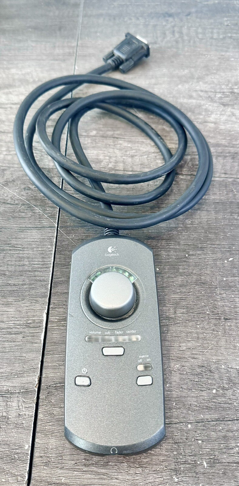 Logitech Z-5300 Wired Remote THX 5.1 Controller 15 Pin | eBay