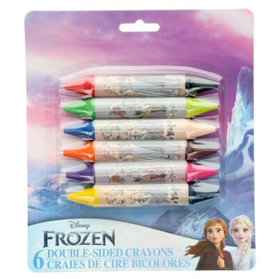 Disney Frozen Jumbo Double Sided Crayons | eBay