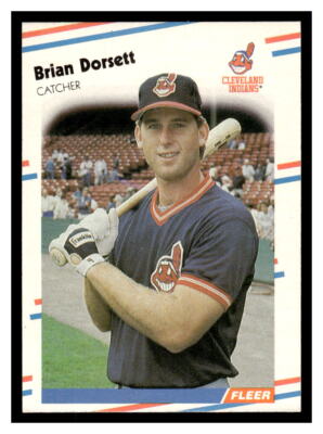 1988 Fleer #607 Brian Dorsett - Cleveland Indians | eBay