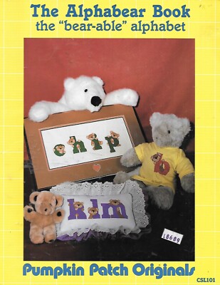 Pumpkin Patch Originals #CSL101 The Alphabet Book - The "bear-able ...
