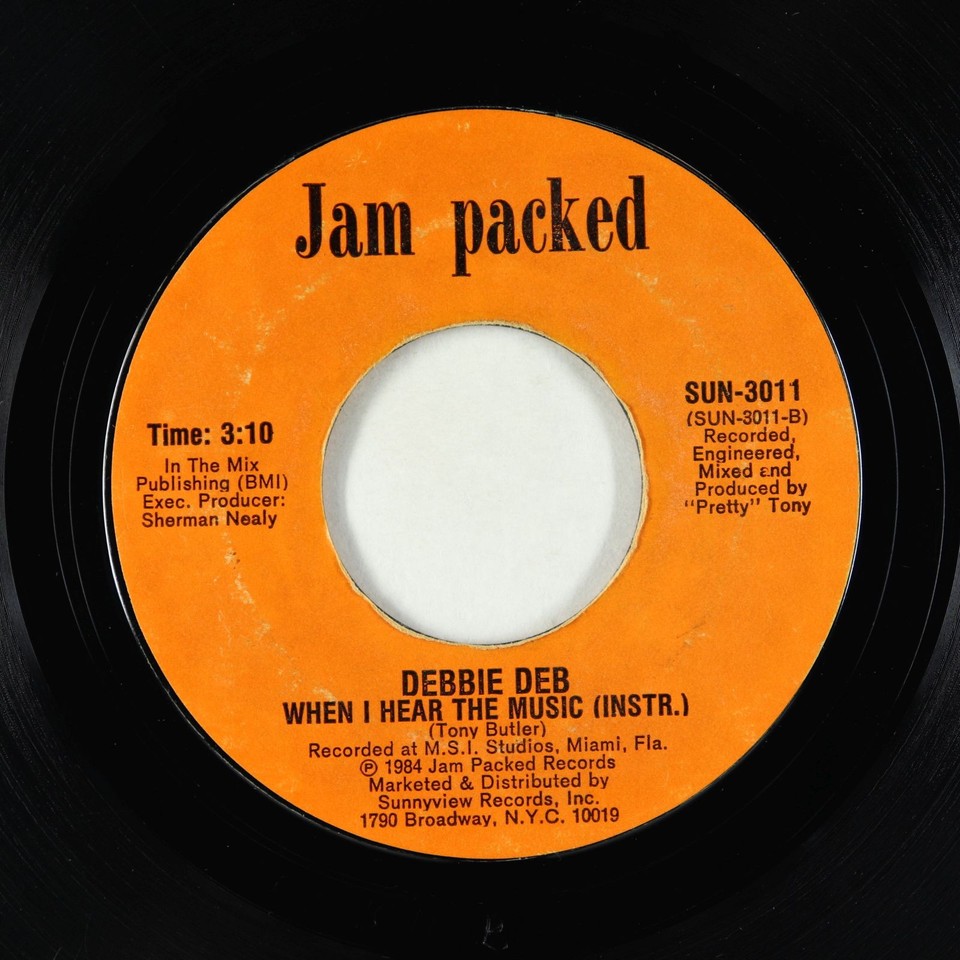 Funk Electro 45 - Debbie Deb - When I Hear Music - Jam Packed | eBay