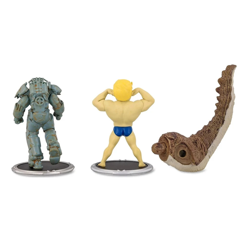 Fallout Raider and Vault Boy (Strong) Mini Figure Set (Build-a-Figure ...