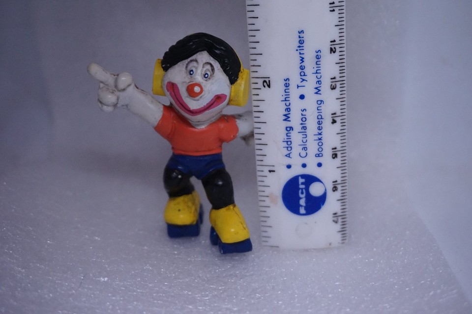 Vintage Mego Clown Reggie Disco Roller King Skater Figure Headphones | eBay