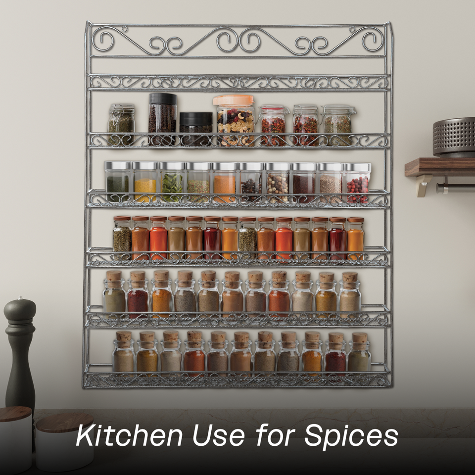 Metal Wire Nail Polish Display Organizer Wall Rack (Hold 90 to 100 ...