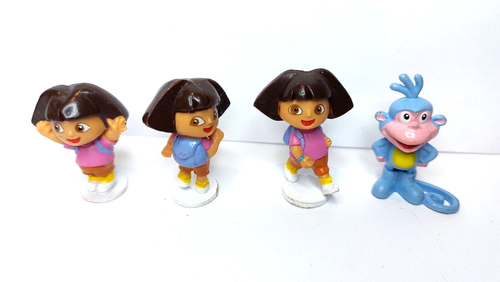 Jouet lot DORA singe babouche figurine dora l'exploratrice DA PVC | eBay