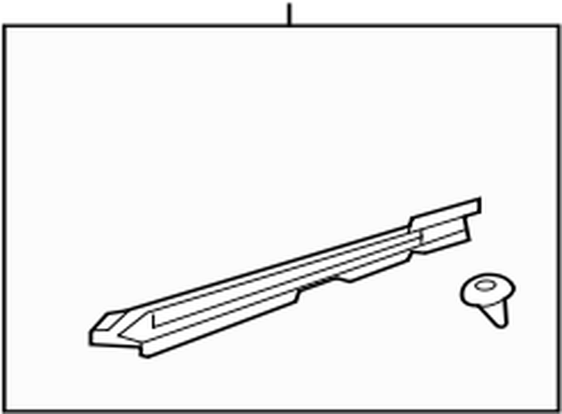 53807-35120 Toyota Seal, front fender main, rh 5380735120, New Genuine ...