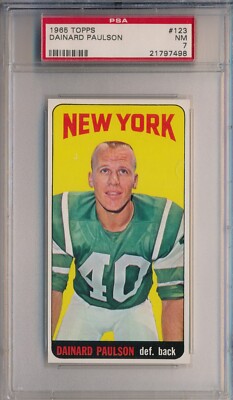 1965 TOPPS #123 DAINARD PAULSON - PSA 7 NM (SVSC) CENTERED! | eBay