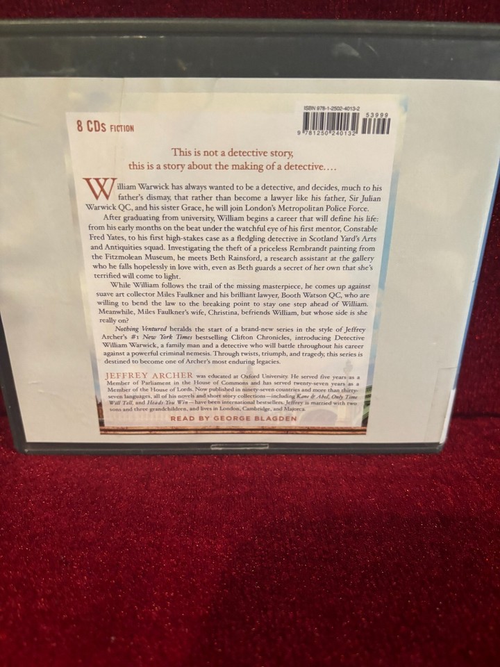 Audio Books on CD Various Genres & Titles Authors A-E Pre Owned Ex ...