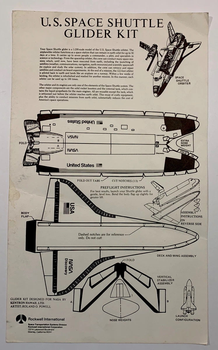 Space Shuttle Gliding
