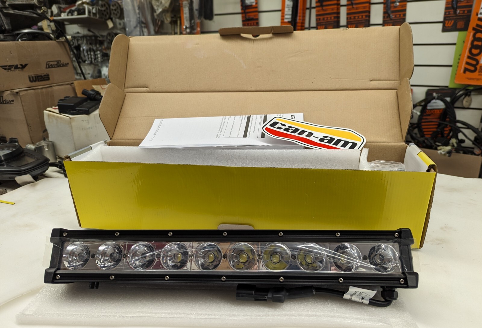 NEW OEM Can Am LED Light Bar 17" 100 Watt Maverick Commander Defender ...